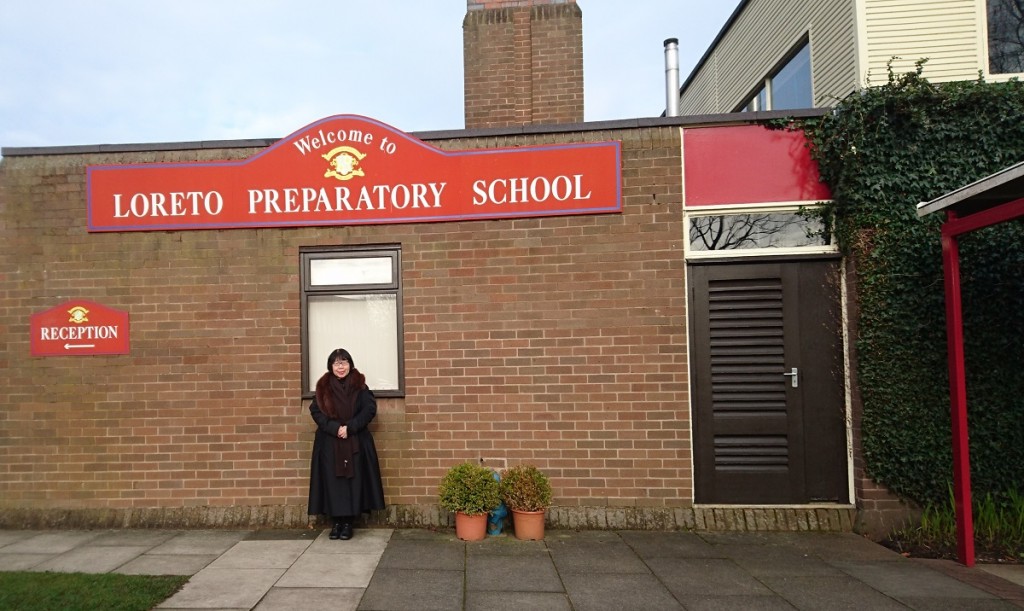 Visited the Manchester City, United Kngdom, and handed the cloth of the ...